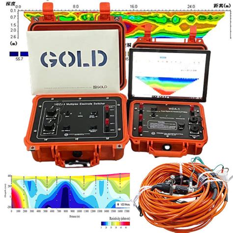 Geophysical Ert Electrical Resistivity Tomography Equipment 23d Resistivity Imaging Meter
