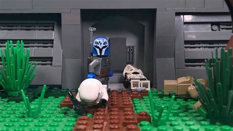 Bo Katan Pays Stormtroopers A Visit Lego Stopmotion Youtube