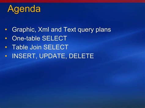 sql server execution plans pptx databases computer software and