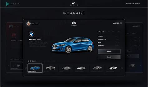 CodeM MGarage Advanced Garage System ESX QB FiveM Releases Cfx Re Community