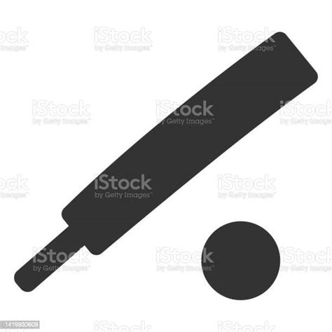 크리켓 아이콘입니다 흰색 배경에 격리된 평면 스타일 벡터 일러스트 레이 션 Championship에 대한 스톡 벡터 아트 및 기타 이미지 Championship