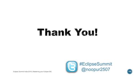 Mastering Your Eclipse Ide Tips Tricks Java 8 Tooling And More Ppt