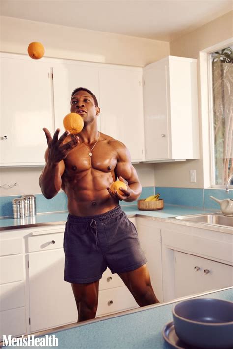 Jonathan Majors Flexes Panty Sizzling Physique On Mens Health
