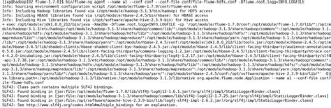 Flume收集本地文件到hdfs（还有运行的坑） 不咬牙 博客园