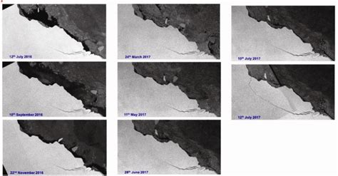 Sentinel 1 Sar Time Series Analysis Showing The Rift Propagation And Download Scientific