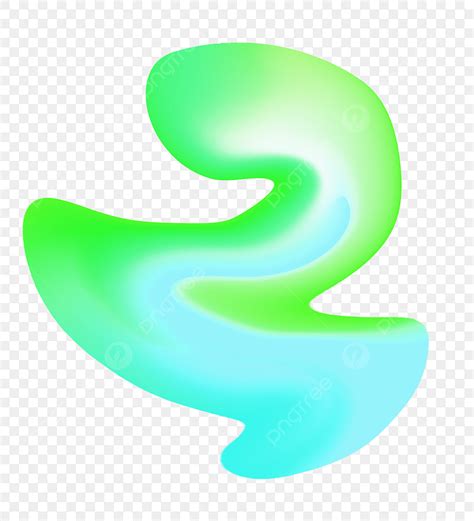Green Gradient Clipart Hd Png Blue Green Fluid Gradient Illustration Blue Green Fluid