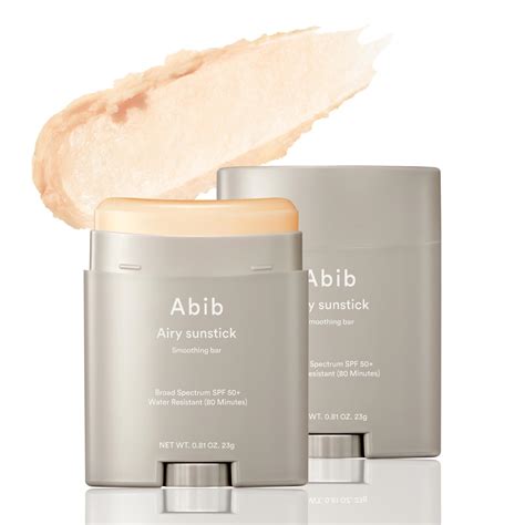 Abib Airy Sunstick Smoothing Bar Spf50 | Protección Solar Con Acabado ...