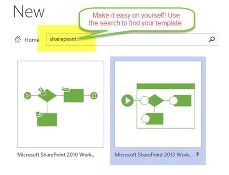 Create A New Workflow With Visio And Sharepoint Designer