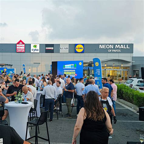 Grand Opening Today Lidl Cyprus Unveils New Store At Neon Mall Of Paphos NEON Mall Of Pafos