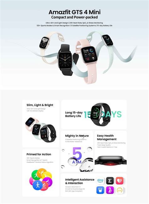 Amazfit GTS Mini Camera SG