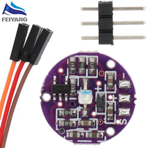 pulse heart rate sensor module dc 3 3v 5v for arduino compatible with