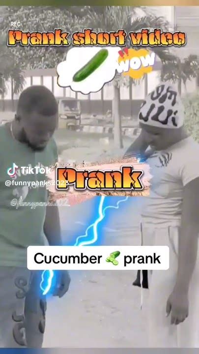 cucumber 🥒 pranks hilarious moments part 2😂#cucumber #pranks #cucumberprank #tiktok - YouTube