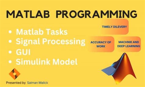 Do Matlab Programming Simulink Image Signal Processing And Gui