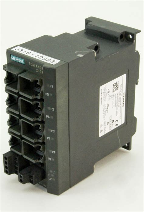 10923 Siemens Simatic Net Ind Ethernet Switch Scalance X108 6gk5108