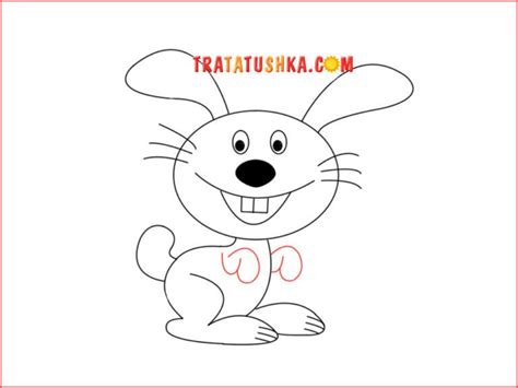 Як намалювати зайчика — 6 варіантів для дітей