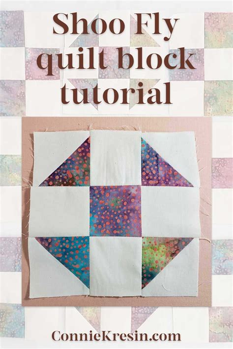 Shoo Fly Quilt Block Quilt Blocks Quilts Modern Quilting Tutorials