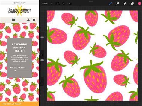 How To Make Repeating Patterns In Procreate • Bardot Brush Repeating Patterns Pattern