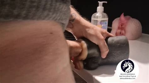 Furry Sextoy From Delices Defendus Asmodeus The Goat From Gets Fucked In Both Holes Anal And