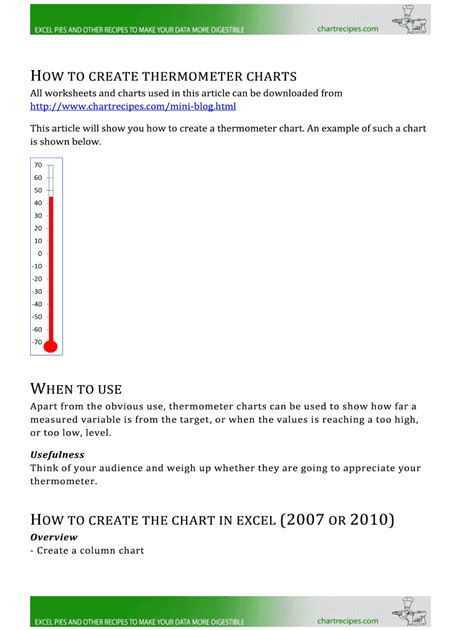 Fillable Online HOW TO CREATE THERMOMETER CHARTS Fax Email Print PdfFiller Fillable Online HOW TO CREATE THERMOMETER CHARTS Fax Email Print PdfFiller