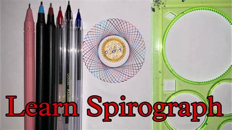 Spirograph World Learn Spirograph Design With The Use Of Multicolour