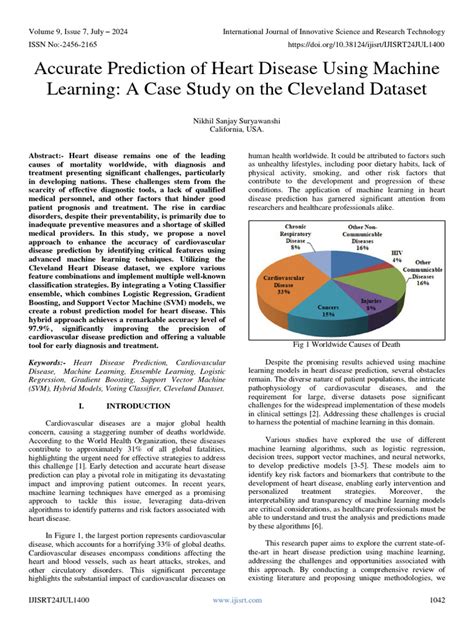 Accurate Prediction Of Heart Disease Using Machine Learning A Case