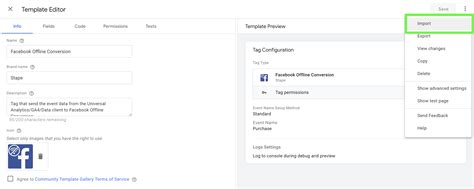 facebook offline conversion using server gtm stape
