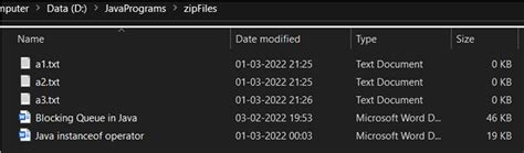 Zipping And Unzipping Files In Java Tpoint Tech