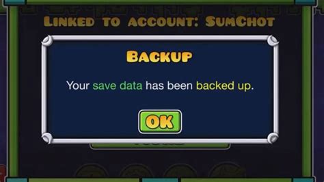 How To Fix Backup Failed In Geometry Dash The Nerd Stash