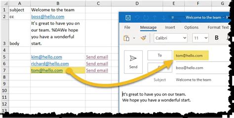 How To Copy Paste A Table From Excel Mailto Brokeasshome