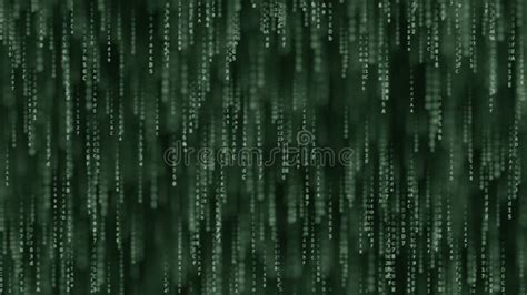 Computer Code On The Screen 3d Rendering Stock Illustration