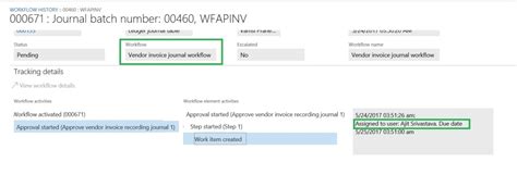 configurable hierarchy on workflows in dynamics 365 for operations
