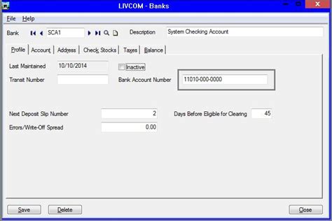 Migrating Banks From Sage Pro Erp To Sage 300 Erp Sage 300 Erp Tips