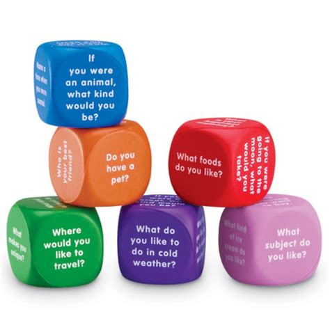 Learning Resources Conversation Cubes Spark Discussions BabyOnline HK