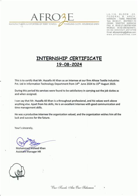 Huzaifa Ali On Linkedin Internship Python Onpremisesdeployment It Careergrowth 12 Comments