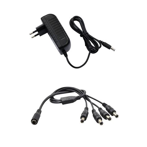 Dc 12v For 4 Camera Video Surveillance System Grandado