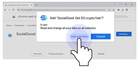 How To Install Socialgood Chrome Extension Tutorial Socialgood App