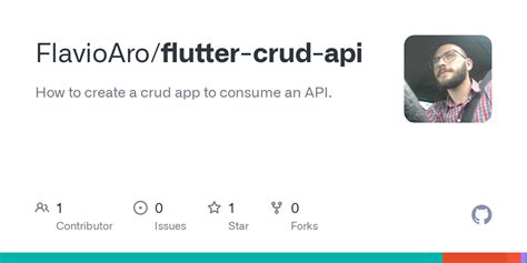 Github Flavioaroflutter Crud Api