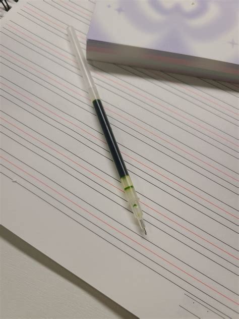 파인테크펜 잉크가 이상하게 되어있어요ㅜㅡ 지식in