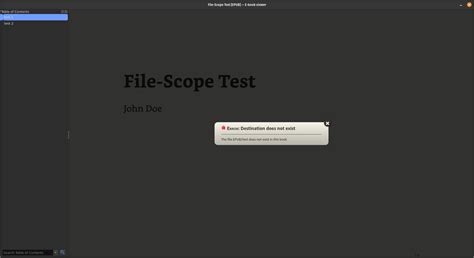 File Scope Is Broken For Epub · Issue 8741 · Jgmpandoc · Github