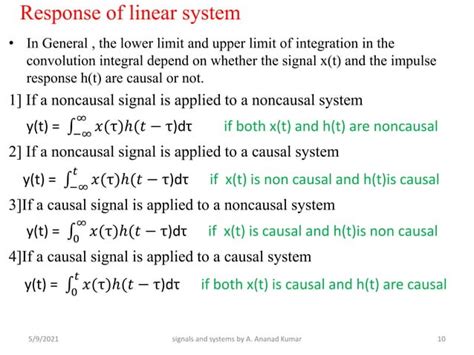 Convolution Pptx Physics Science