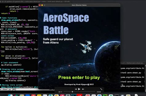 Vivek Vijayan On Linkedin Python Pythonprogramminglanguage Gamedevelopment Fun