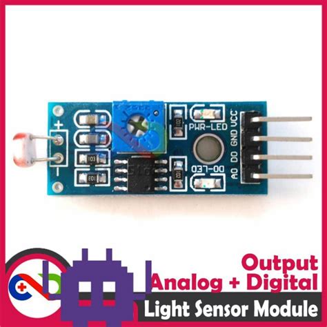 jual photosensitive light ldr resistance sensor cahaya modul ldr module