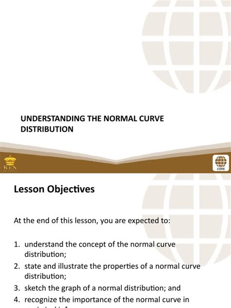 Psunit Ii Lesson 1 Understanding The Normal Curve Distribution Pdf Normal Distribution