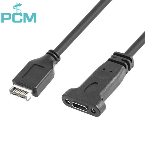 USB Type C Front Panel Header Extension Cable China USB C Front Panel Header Extension