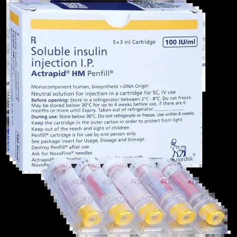 Actrapid Hm Penfill 3ml Each View Usage Side Effects Price And Subtitute Egmedi