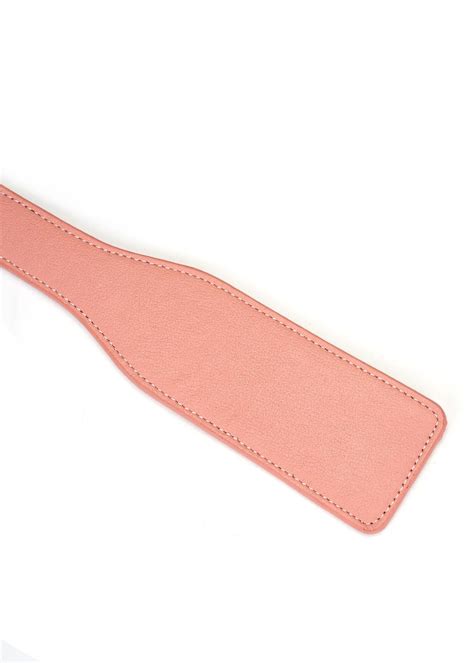 Liebe Seele Pink Dream Leather Spanking Paddle Avec Amour Lingerie