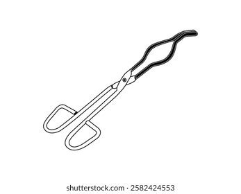 Test Tube Tongs Diagram