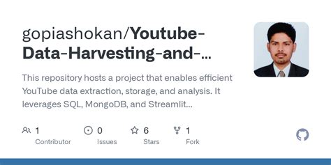Github Gopiashokanyoutube Data Harvesting And Warehousing This