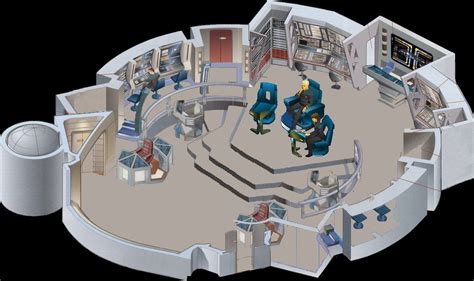 Nebula Class Starship Bridge
