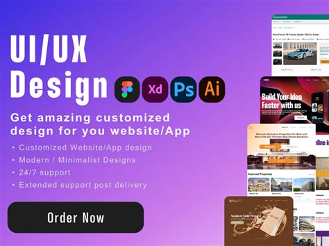Website Landing Page UI UX Design In Figma Adobe XD Upwork
